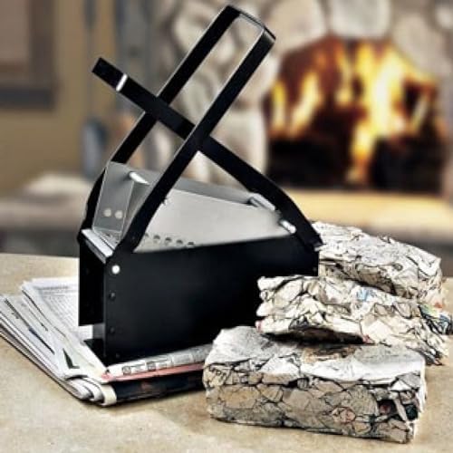 MOUMOUTEN Paper Log Briquette Maker, DIY Recycle Newspaper Briquette ...