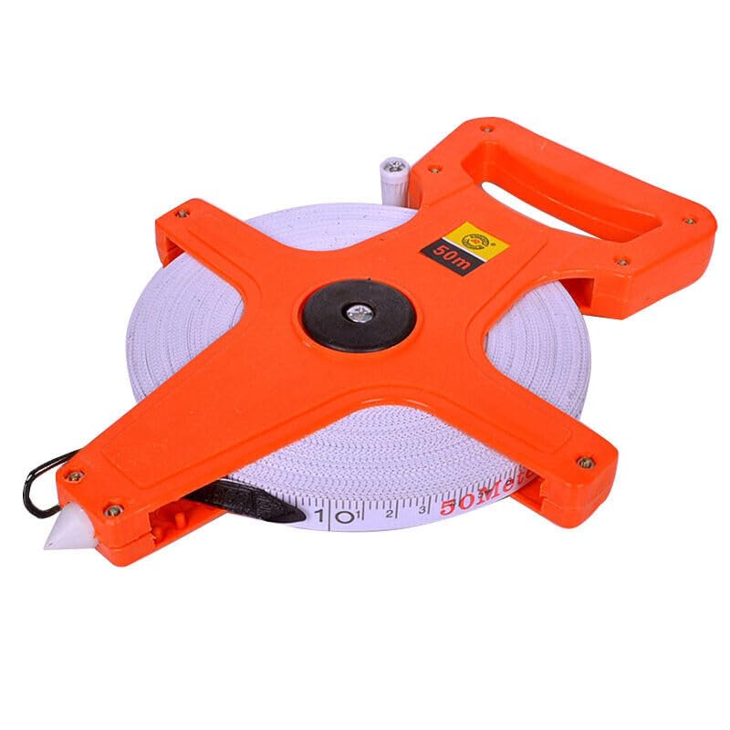 Tape Measure 30M 50M 100M Fiberglass Open Reel Measuring Metric ...