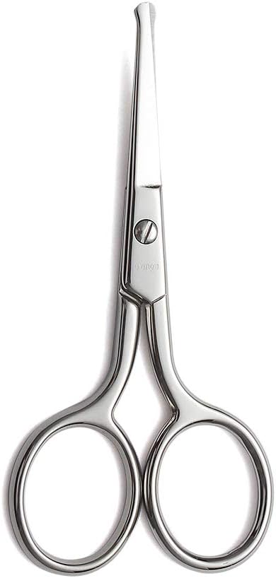 Amazon.com: LIVINGO Premium Manicure Rounded Tip Scissors Multi-purpose ...