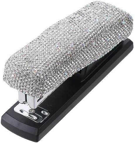 Amazon.com : dohobby Rhinestone Crystal Stapler Office Duty Stapler ...