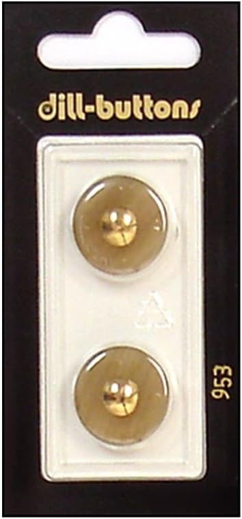 Amazon.com: Dill Buttons 18mm 2pc Shank Beige/Gold