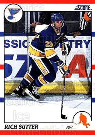 Amazon.com: (CI) Rich Sutter Hockey Card 1990-91 Score USA 281 Rich ...