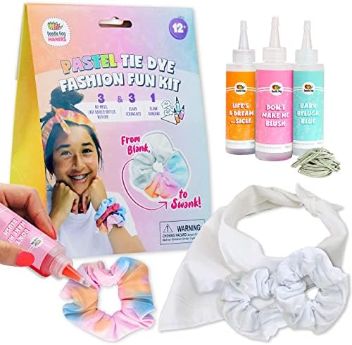 3 Pack Pastel Tie Dye Kit (Tye Die Kits) has 3 soft colors in easy ...