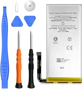 Amazon.com: SHENMZ Pixel 5 Battery, 4080mAh Higher Quality Replacement ...