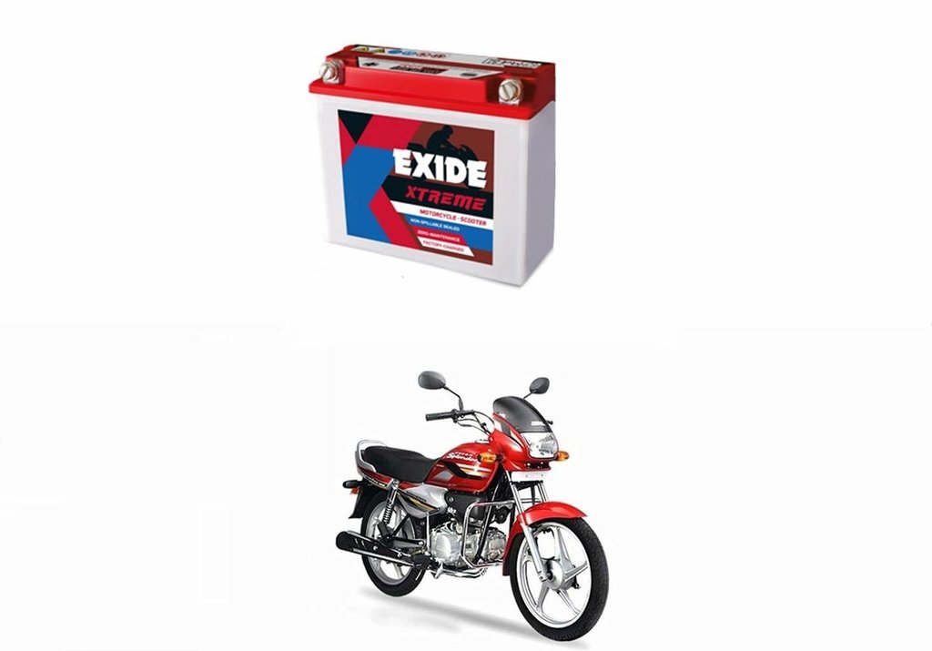 Exide Xtreme 12XR5L-B 5AH Bike Battery-Hero Super Splendor : Amazon.in ...
