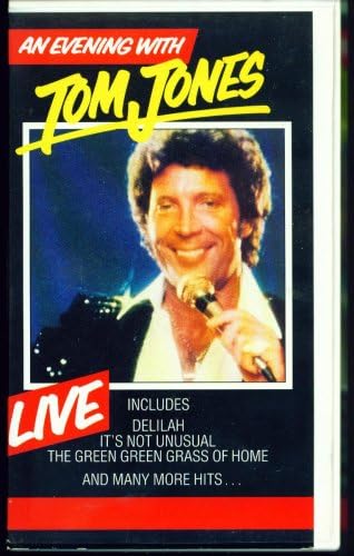 An Evening With Tom Jones (pal/vhs) : Tom Jones: Amazon.co.uk: DVD ...