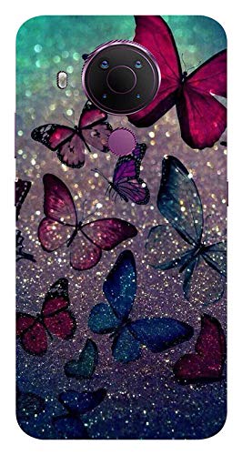 Butterfly Back Cover for Nokia 5.4 : Amazon.in: Electronics
