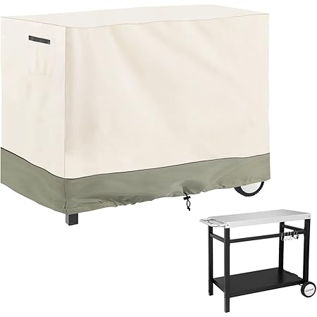 Amazon.com : WNANAN Outdoor Dining Cart Cover - Heavy Duty Waterproof ...