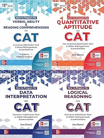 Buy How to Prepare for the Cat Common Admission Test (Set Of 4 Books ...
