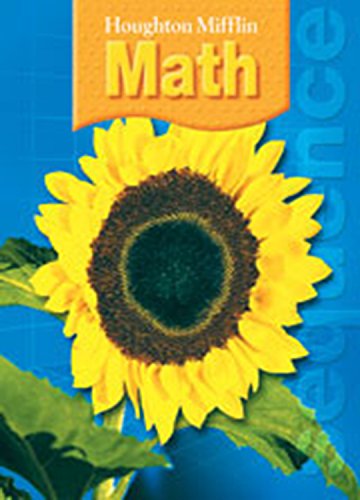 Houghton Mifflin Math: Student Book +Write-On, Wipe-Off Workmats ...
