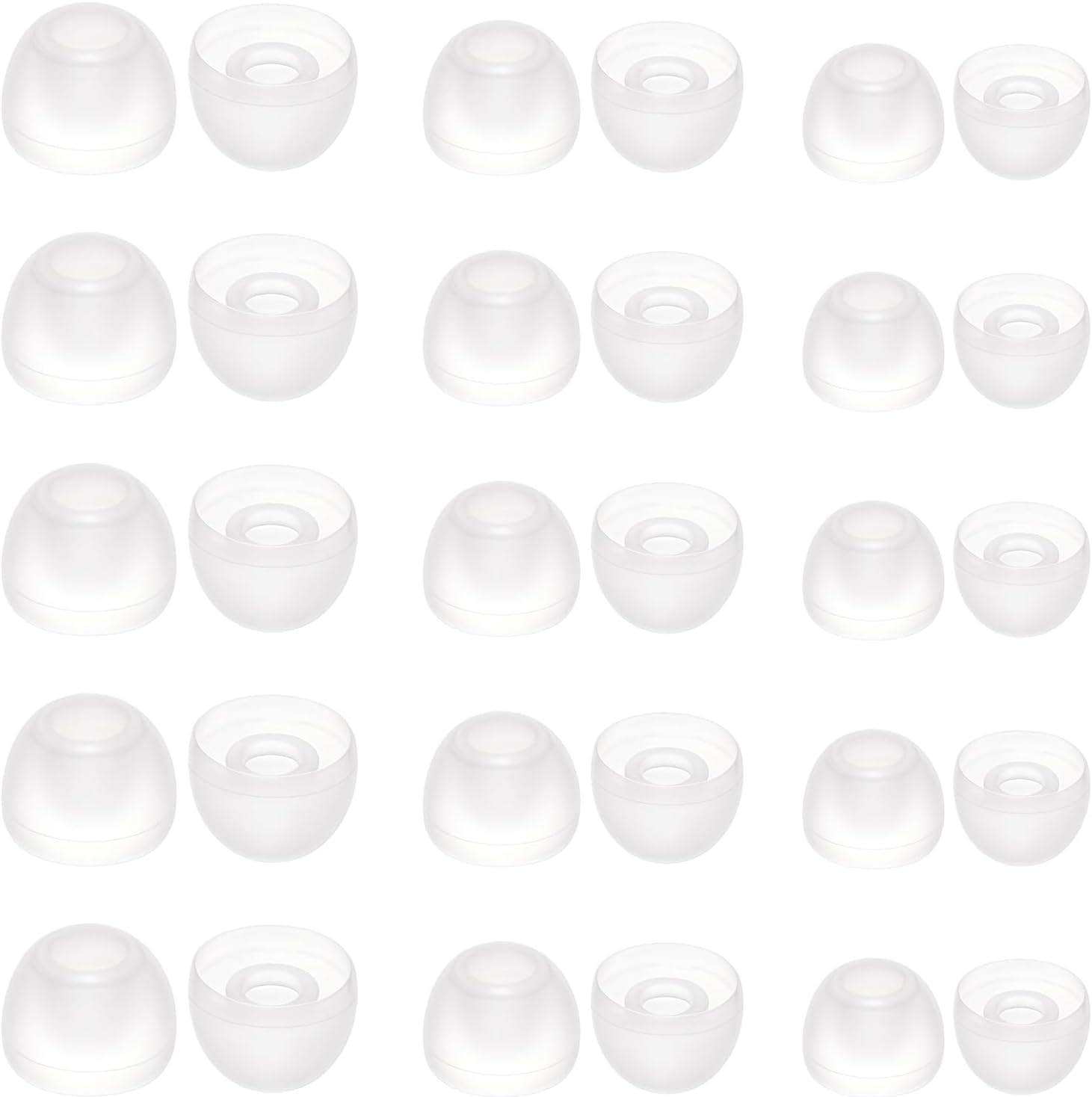 Amazon.com: 15 Pairs Silicone Ear Bud Replacement Pieces Earbuds Ear ...