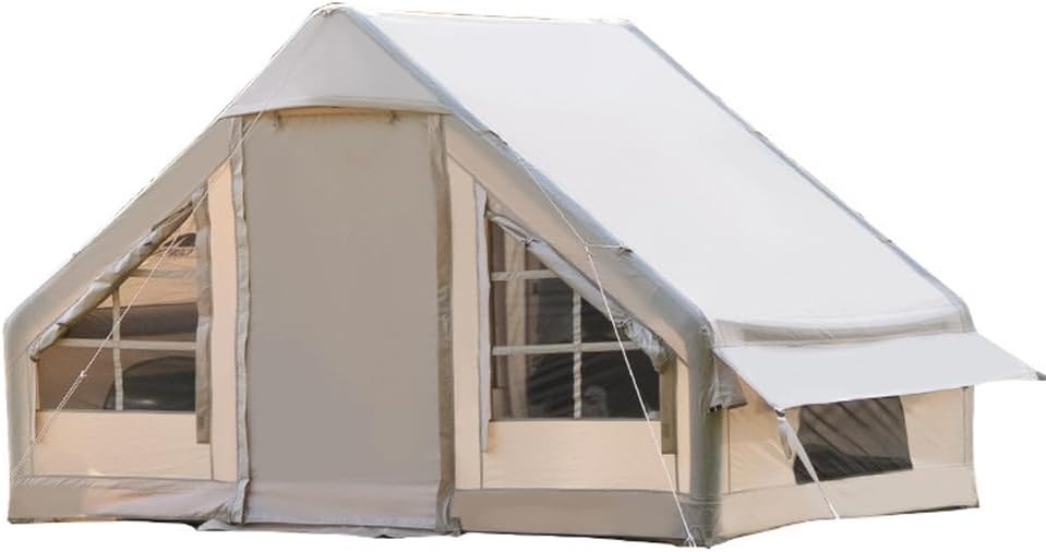 HUIOP Outdoor Waterproof Inflatable Tent Portable Easy Setup Camping ...