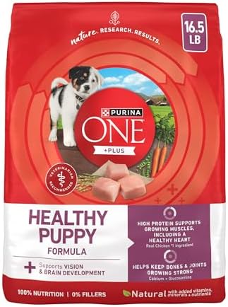Amazon.com: Purina ONE Plus Healthy Puppy Formula High Protein Natural ...