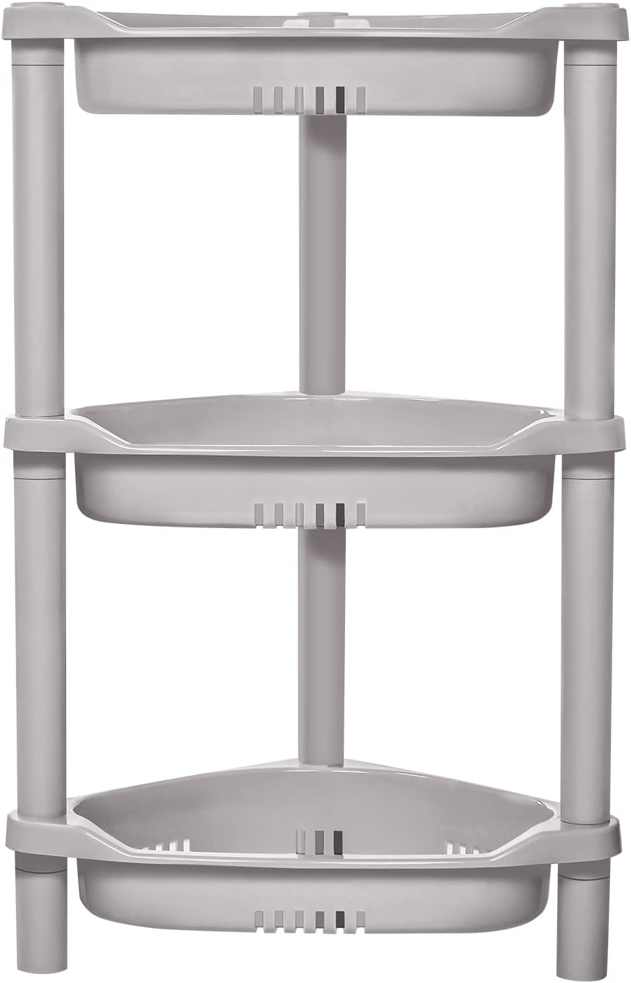 Amazon.com: Mintra Home Light Duty Plastic Storage Racks (Corner Rack ...