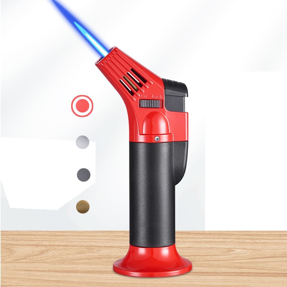 Amazon.com: Harnmor Kitchen Culinary Butane Torch - Butane Fuel Not ...