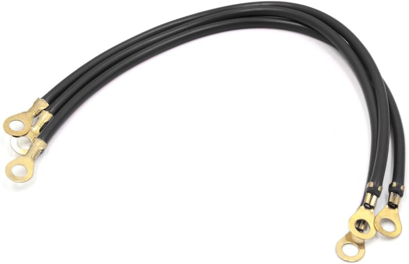 Amazon.com: uxcell 3pcs Black Universal Battery Wire Power Transfer ...
