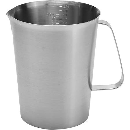 Amazon.com: Large Stainless Steel Measuring Cup, KSENDALO Stainless ...