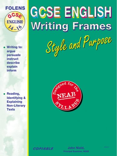 Secondary Frames for Writing: Secondary Frames for Writing GCSE English ...