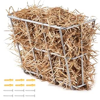 VEVOR Mangeoire à Foin pour bétail, Grande capacité de 84 L, râtelier à ...