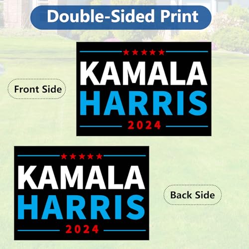 Snapklik.com : Probsin Kamala Harris 2024 Yard Sign Double Sided 12" X ...