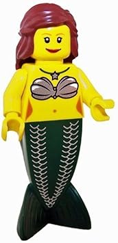 Amazon.com: LEGO Loose Minifigure Mermaid : Toys & Games