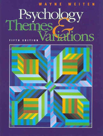 Amazon.com: Psychology: Themes and Variations (Non-InfoTrac Version ...