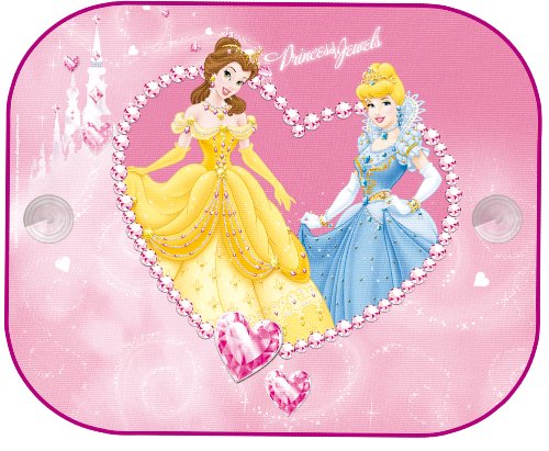 Disney Princesses - Sunscreen / Sun Blinds / Sunshade Set (2 Sunscreens ...