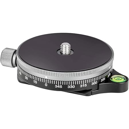 Amazon.com : Neewer Camera Panoramic Panning Base with Plate, 3/8-inch ...