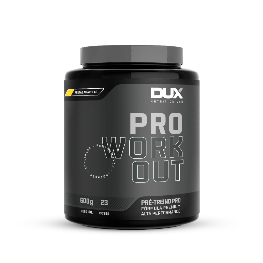 Pre Workout Pro (600g), Frutas Amarelas | Amazon.com.br