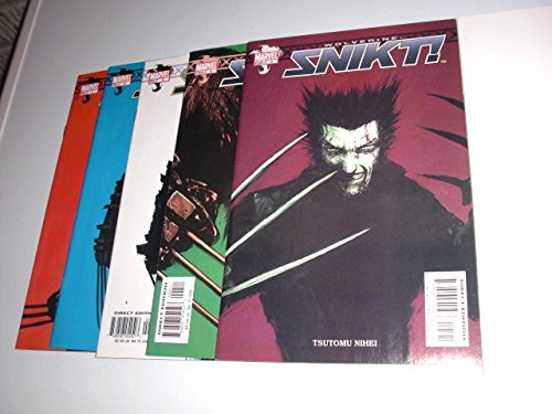 Amazon.com: WOlverine: Snikt! (five comic book issues) (Wolverine ...