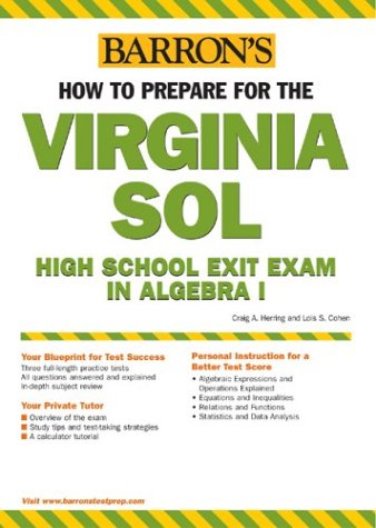 Amazon | How to Prepare for the Virginia SOL: High School Exit Exam in ...