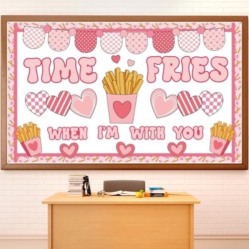 Amazon.com : Justforjoyful Valentine's Day Classroom Bulletin Board ...