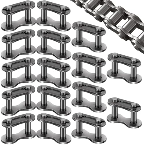 Amazon.com: HINZIC 16PCS #41 Roller Chain Connecting Links, Heavy Duty ...
