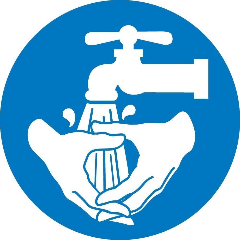 ACCUFORM NMC Label, Graphic for WASH Hands, (ISO217AP): Amazon.com ...