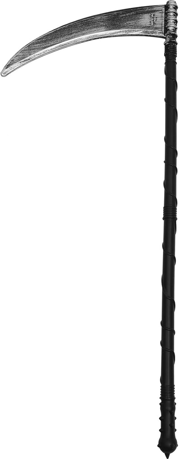 Amazon.com: BESTOYARD Halloween Grim Scythe 32-Inch Cosplay Death ...