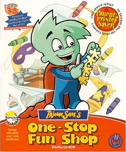 Amazon.com: Pajama Sam's One-Stop Fun Shop - PC : Video Games