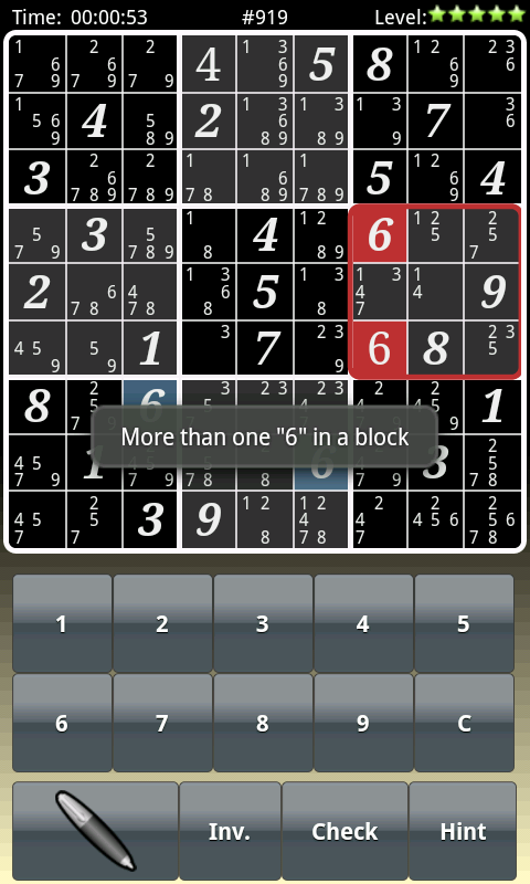 Sudoku Brainiak HD - App on Amazon Appstore