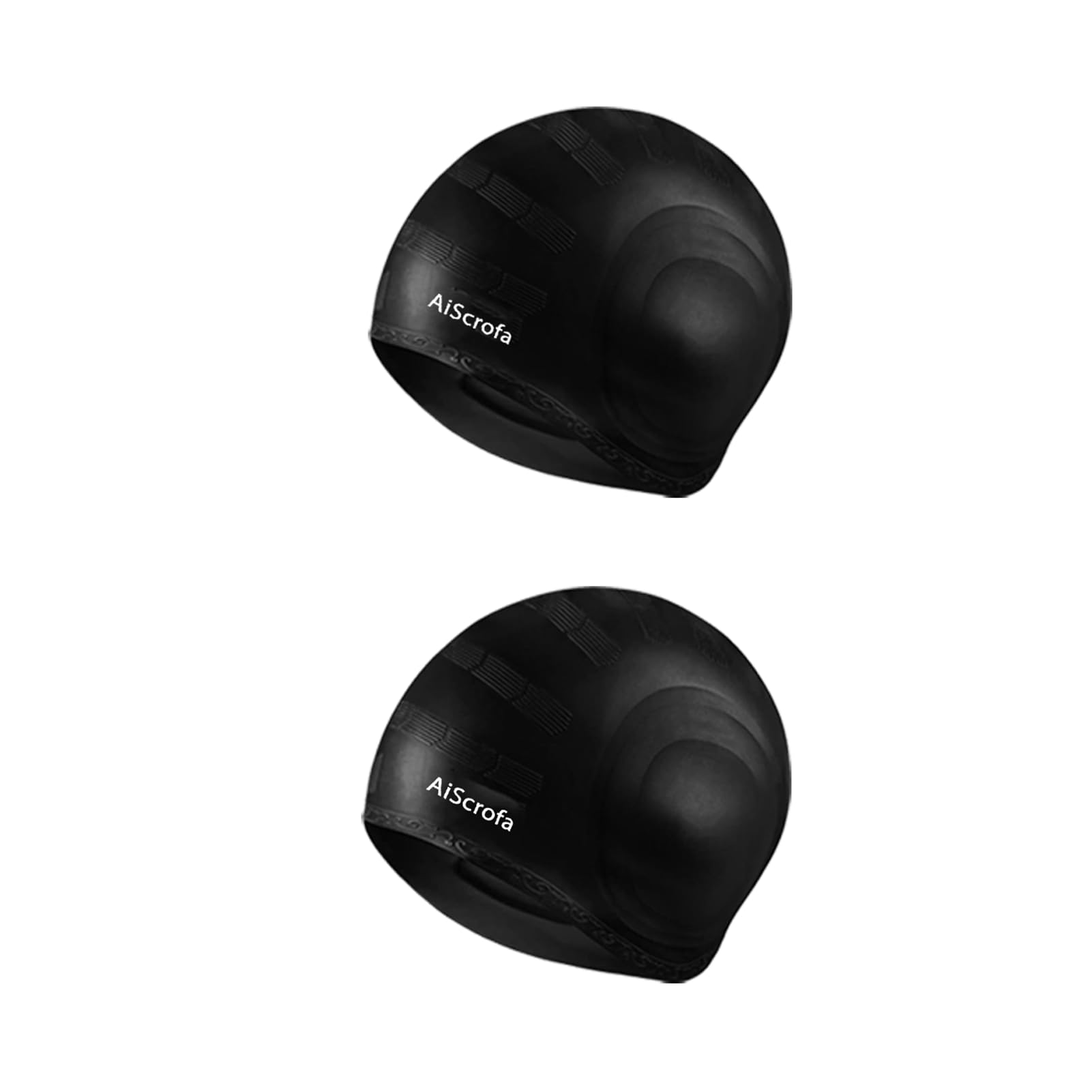 Snapklik.com : AiScrofa Unisex Swim Caps Cover Ears