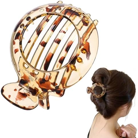 Amazon.com : Wanmu Flat Claw Clips for Women, Small Hair Clips for Thin ...