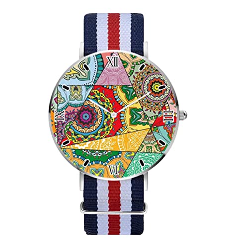 Relógios de Mandalas Incríveis: Transforme Seu Tempo em Arte