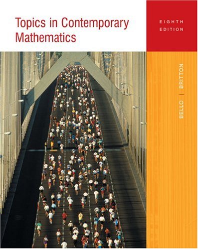 Amazon.com: Topics in Contemporary Mathematics: 9780618347520: Bello ...