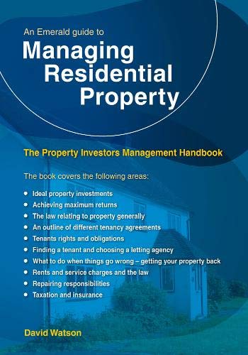 An Emerald Guide to Managing Residential Property: The Property ...