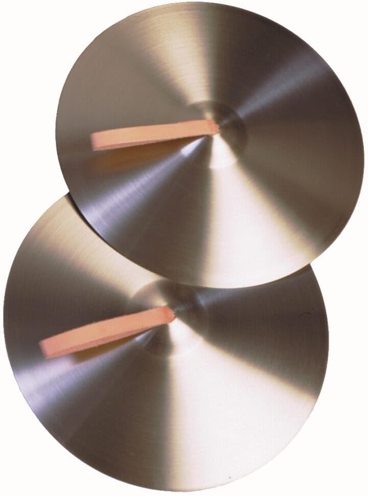 Amazon.com: Basic Beat CY0020 8 Silver-Bronze Hand-Held Cymbals w ...