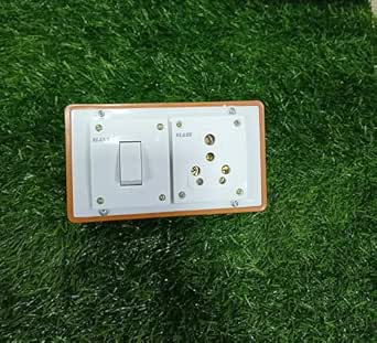 pvc switch socket boards (230VAC supply) (16A) : Amazon.in: Home ...