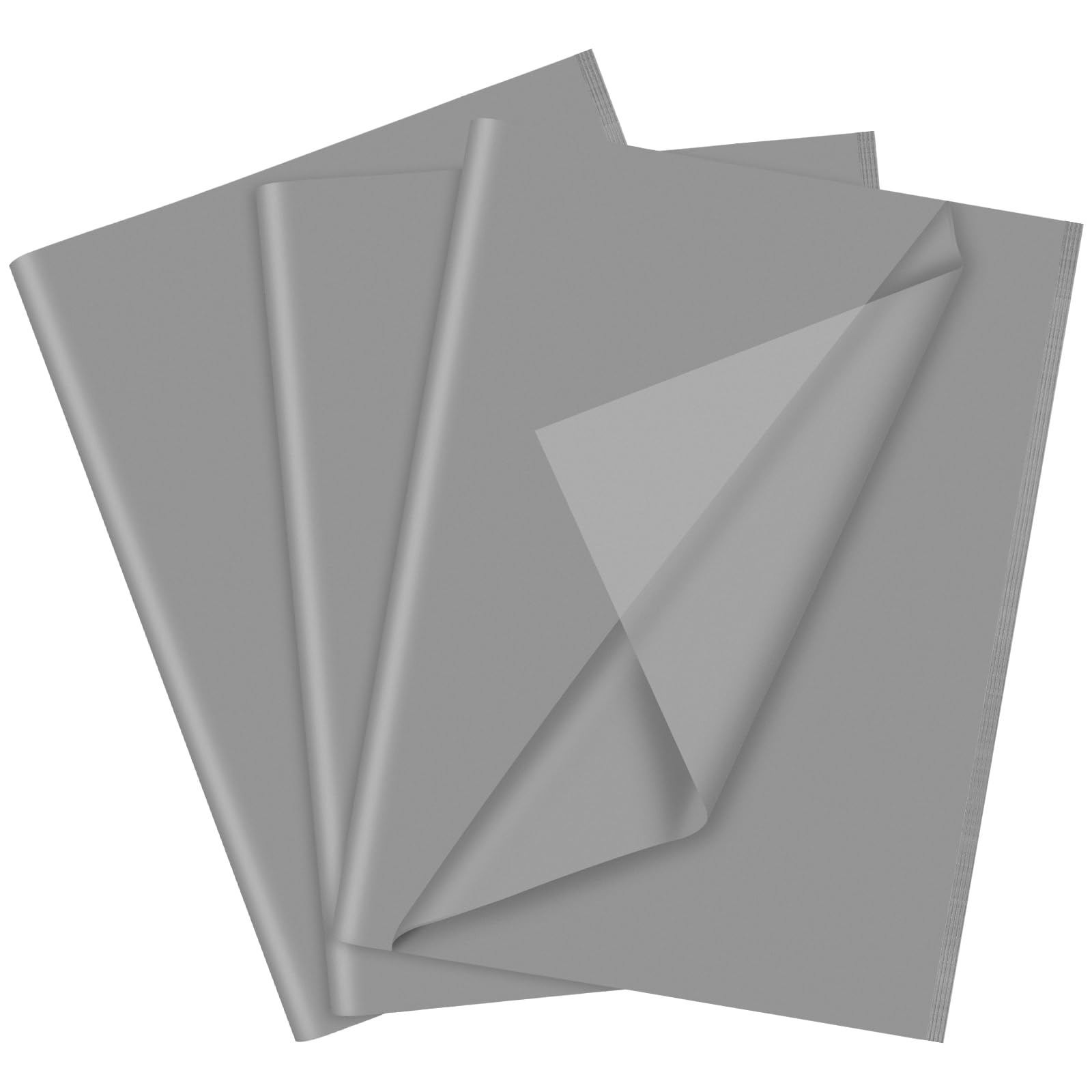 Amazon.com: PLULON 60 Sheets Grey Tissue Paper Bulks, Gift Wrap Tissue ...