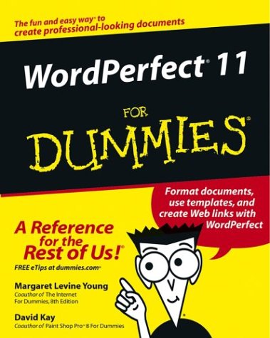 Amazon.com: WordPerfect 11 For Dummies: 9780764543524: Young, Margaret ...