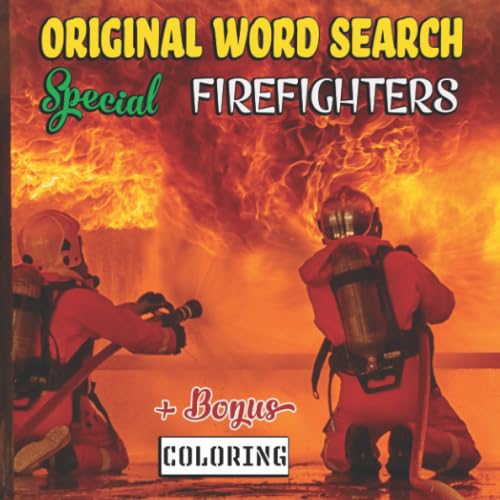 ORIGINAL WORD SEARCH: Special Firefighters: 26 Hidden word grids ...