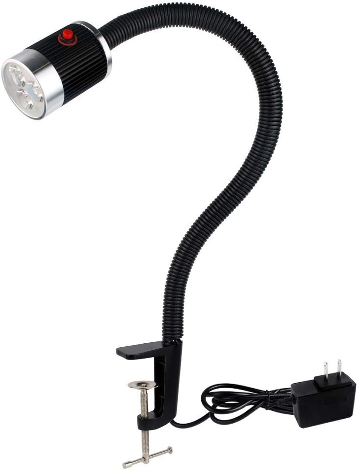 BiNFU LED Work Light for Milling, Lathe, Work Bench Led"Gooseneck" Lamp ...