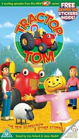 Tractor Tom: The New Scarecrow And Other Stories [VHS] : Amazon.co.uk ...