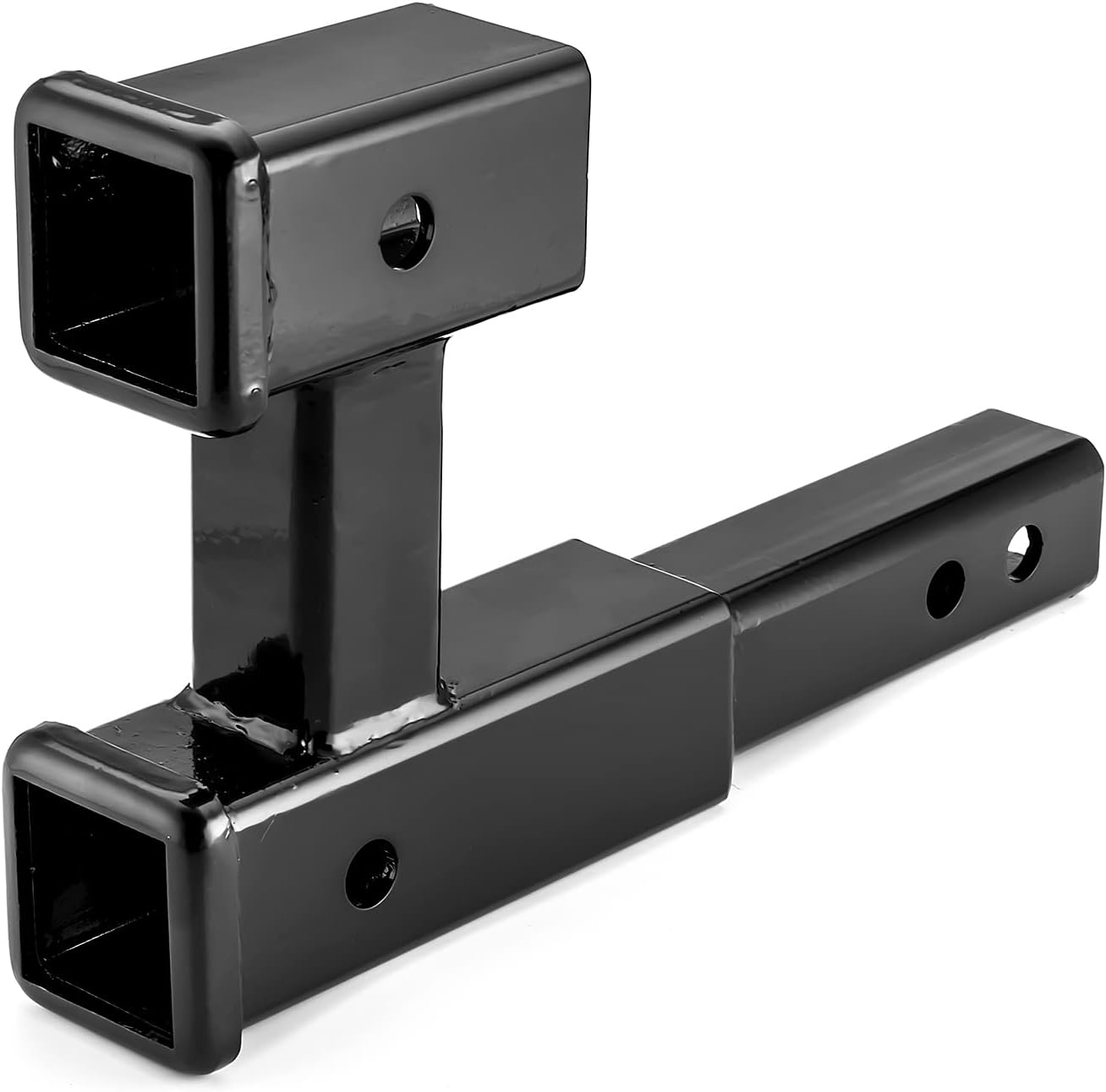 Amazon.com: WeiSen Dual Hitch Receiver 2 inch Trailer Double Hitch ...